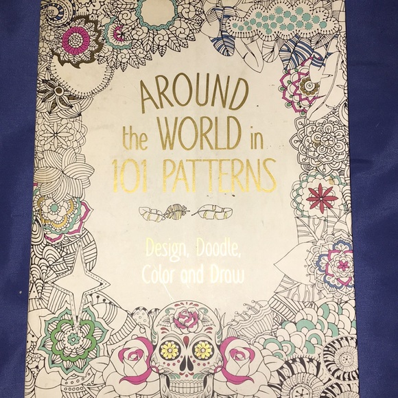 coloring Books | Office | Around The World In 1 Patterns | Poshmark